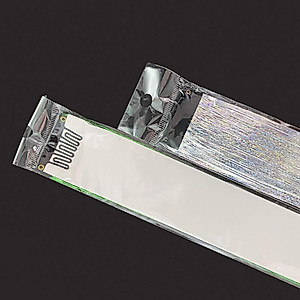 19.7 Inch Clip In Hair Fairy Tinsel Kit Clips Clip On Glitter Hair Tinsel Extensions 12 Colors