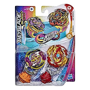 BEYBLADE Burst Rise Hypersphere Dual Pack Lord Spryzen S5 and Roktavor R5 -- 1 Right/Left-Spin and 1 Right-Spin Battling Top Toy, 8 and Up