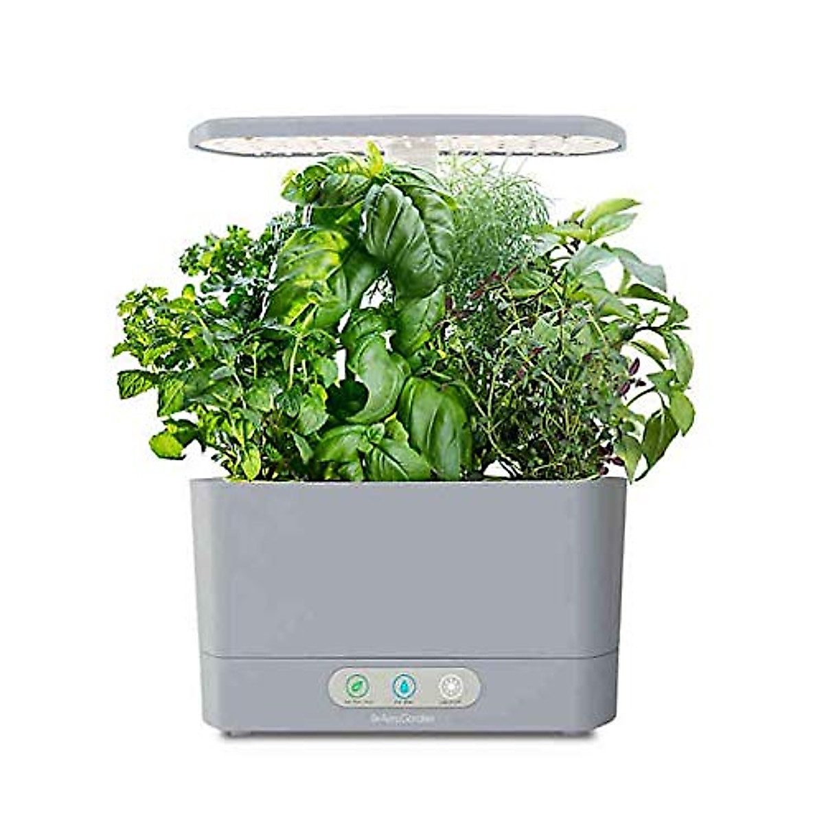 AeroGarden Harvest Indoor Hydroponic Herb Garden, Silver