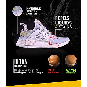 Crep Protect Shoe Protector Spray - Rain & Stain Waterproof Nano Protection for Sneaker, Leather, Nubuck, Suede & Canvas