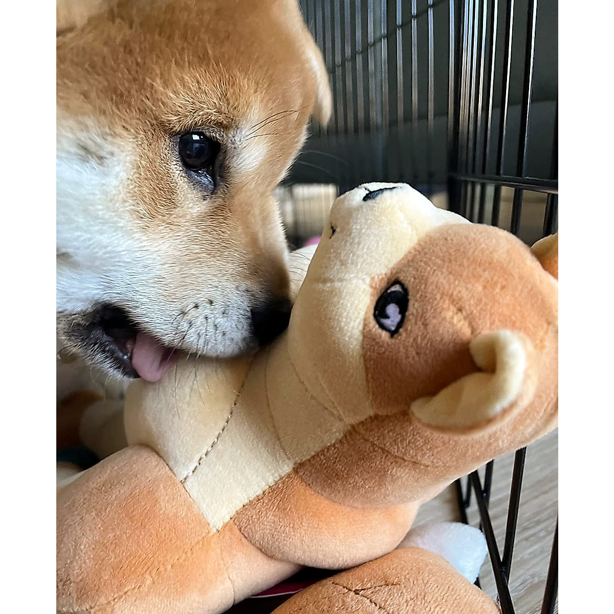 Youtooz Swole Doge Plushie, 12" Buff Doge Plush, Cute Plush Toys Meme Collection Based on Famous Internet Memes