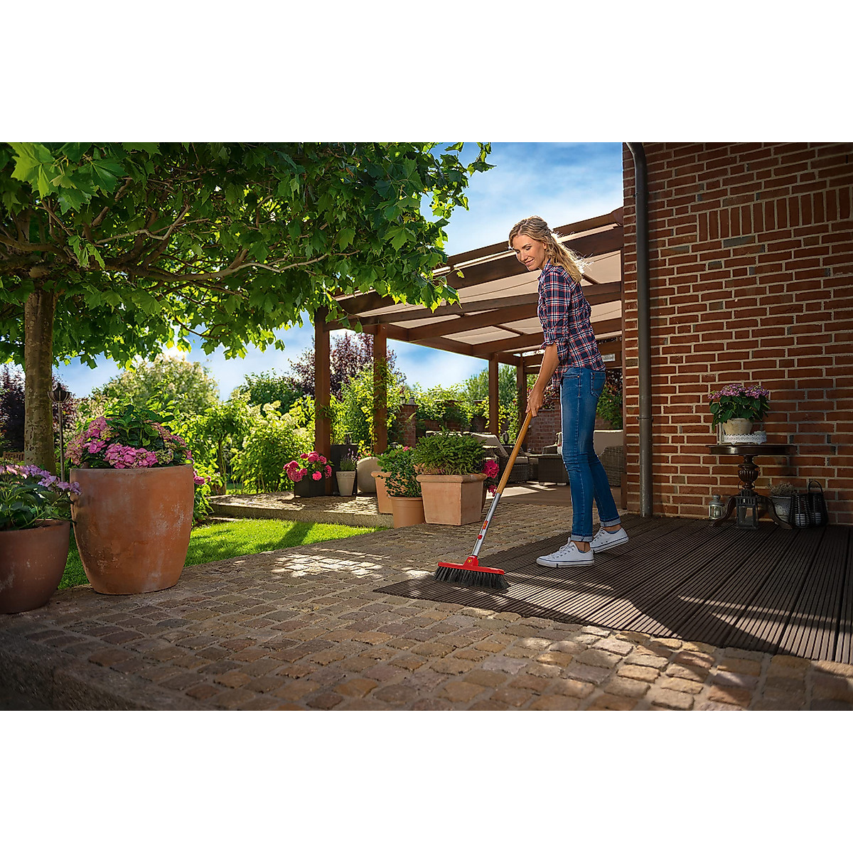 Wolf-Garten HB 350 M Broom, Red