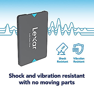 Lexar NQ100 480GB 2.5” SATA III Internal SSD, Solid State Drive, Up to 550MB/s Read (LNQ100X480G-RNNNU)