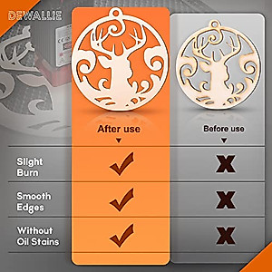 DEWALLIE Honeycomb Laser Bed, 17.32 x 17.32 x 0.87 inch Honeycomb Working Panel for CO2 Diode Laser Engraver Cutting Machine, Honeycomb Working Table for Fast Heat Dissipation and Smooth Edge Cutting