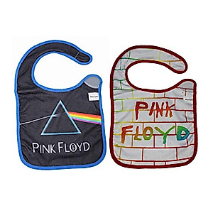 Grateful Dead, Pink Floyd and The Beatles Extra Soft Bibs 6 Piece Multi Pack