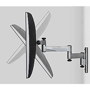 Mount-It! RV TV Mount, Lockable Full Motion TV Wall Mount Designed Specifically for RV or Mobile Home Use Single Arm Tilting and Swiveling 42 Inches Max, 33 Lb Capacity, VESA 200 Compatible