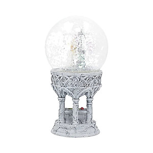 Nemesis Now Love Remains Snowglobe Anne Stokes 18.5cm, Resin, Glass, Water, Ivory