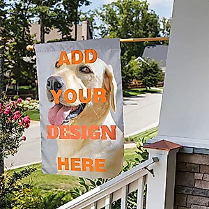 2023 Custom Garden Flag Personalized Side Flags Add Your Image Logo Home Spring Summer Decor Yard Flag Banners For Indoor Outdoor Size 12 X 18 Inch