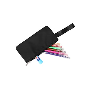 Wadirum Cute Girl School Backpack Set with Lunch Bag and Pencil Case Black One_Size