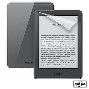 Made For Amazon Clear Case with Screen Protector for Kindle Paperwhite (4th Generation, 2018 Release)