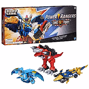 Power Rangers Dino Fury Primal Mega Pack for Kids Ages 4 and Up (Amazon Exclusive)