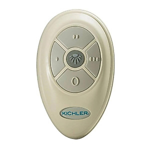 Kichler Lighting 56-in Satin Black with Antique Pewter Accents Downrod Mount Indoor Ceiling Fan with Remote (2-Blade)