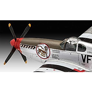 Revell RV03711 03711 Combat Set Me262 & P-51B Mustang Plastic Model kit 1:72 Scale, Unpainted