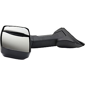 Kool Vue Mirror Set Compatible with 2003-2014 Ford E-150, 2003-2005 E-150 Club Wagon, 1992-2002 E-150 Econoline, Towing, Manual Adjust, Manual Fold, Single Arm, Fits 4-Bolt Mirror Only