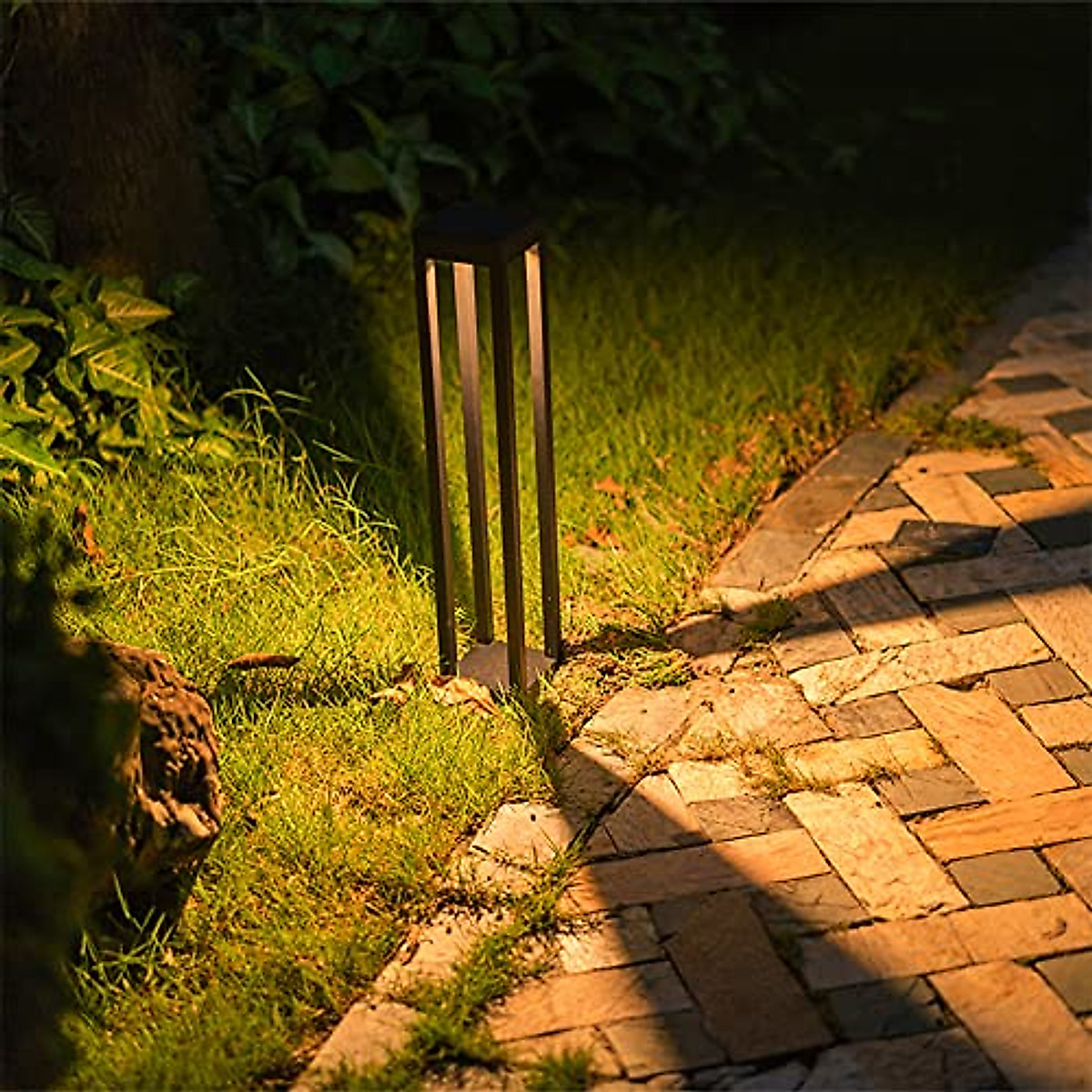 MCABUJT Led European Style Outdoor Waterproof Lawn Lamp, Villa Garden Lamp, Home Garden Decoration Small Street Lamp, Garden Landscape Entrance Small Street Lamp