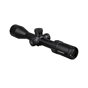 Helix Rifle Scope 6-24x50 SFP w/ Zerostop, 30mm Tube, MRAD, MOA Reticle, Clean and Dirty Reticle, Element Optics Rifle Scope (EHR-1C MOA)