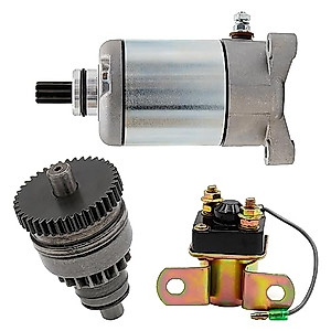Vkinman Starter Drive Relay Solenoid 18645 Replacement for Polaris ATV UTV Sportsman 500 96-02 TRAILBOSS 325 325cc 85-02 495713 3084981 3090188 18645