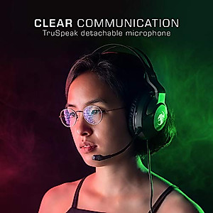 ROCCAT Elo X Stereo PC Gaming Headset, Wired Cross-Platform Headphones for Mac, Xbox Series X|S, Xbox One, PlayStation, and Mobile, Detachable Noise Cancelling Microphone, Lightweight, Black