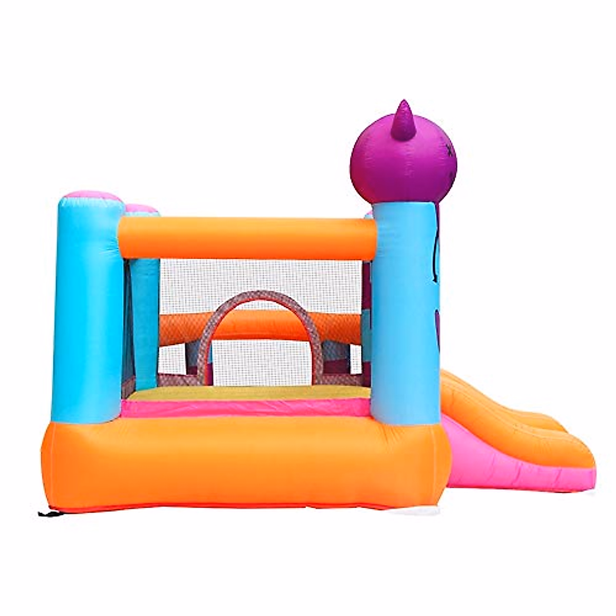 Castle Bouncer with Slide Inflatable Bouncy Castle,Large Inflatable Castle Children's Indoor Outdoor Playground Inflatable Bouncy Castle