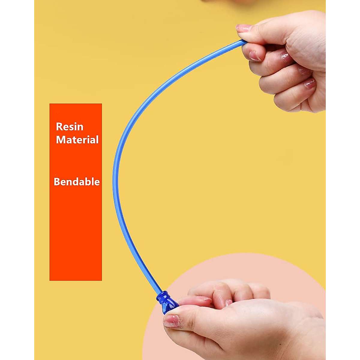 Richardy 10Pcs Mini Hand Pointer Stick for Classroom Presentation Finger Kids Learning Toys Teaching Aids Teacher (EC090-3)