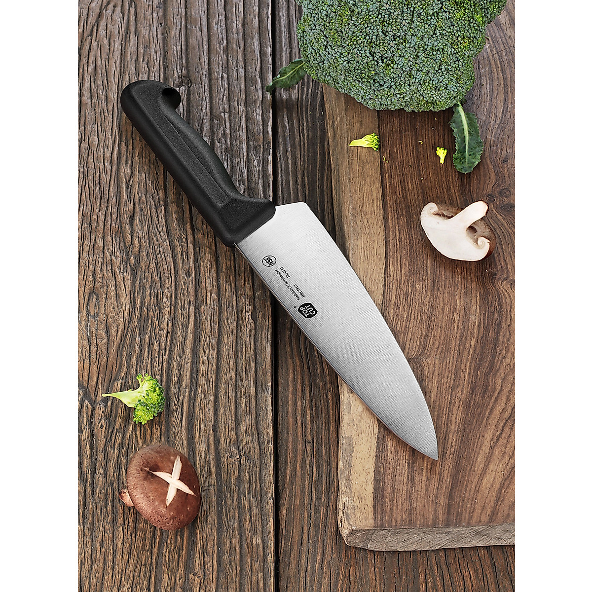 Top Cut by Cangshan | P2 Series 1020137 Sandvik 12C27 Swedish Steel Chef Knife, 8-Inch