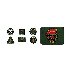 Flames of War Late War: Soviet Guards Tokens and Objectives (SU905)