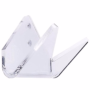 Teensery Skateboard Wall Mount Display Rack Clear Acrylic Skateboard Wall Hanger Longboard Skateboard Storage Rack Holder