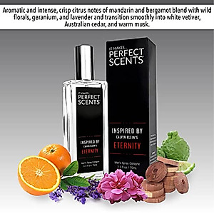 Perfect Scents Fragrances | Inspired by Eternity | Cologne for Men | Vegan, Paraben Free | Never Tested on Animals | 2.5 Fluid Ounces