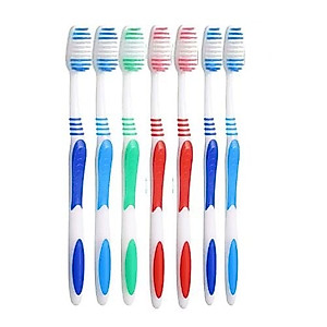 FreshX Soft Toothbrush for Adult, 7-Count