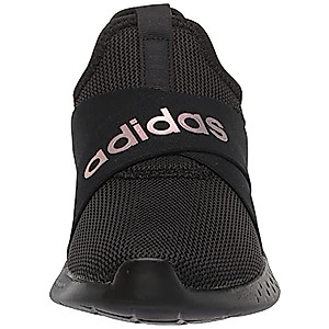 adidas Women's Puremotion Adapt Running Shoe, Black/Black/Iridescent, 10