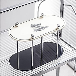 Bathroom Shower Shampoo Long Double-Layer Single-Layer Glass Shelf Bathroom Storage Cabinet Shelf