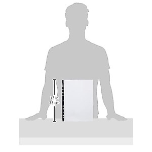 Tiger Stationery 301523 A4 Expanding Poly Punched Pockets File (Pack of 5)