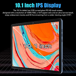 10.1in Tablet Android 11 Tablet, 4G LTE Calling Tablet, Octa Core Processor, 12GB RAM 256GB ROM, IPS HD Touch Screen, 2.4/5G WiFi, BT5.0, 20MP Camera, 8000mAh Battery