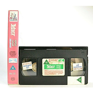 Asterix Versus Caesar: 4th Asterix Animated Film (1985) - Children's - Pal VHS