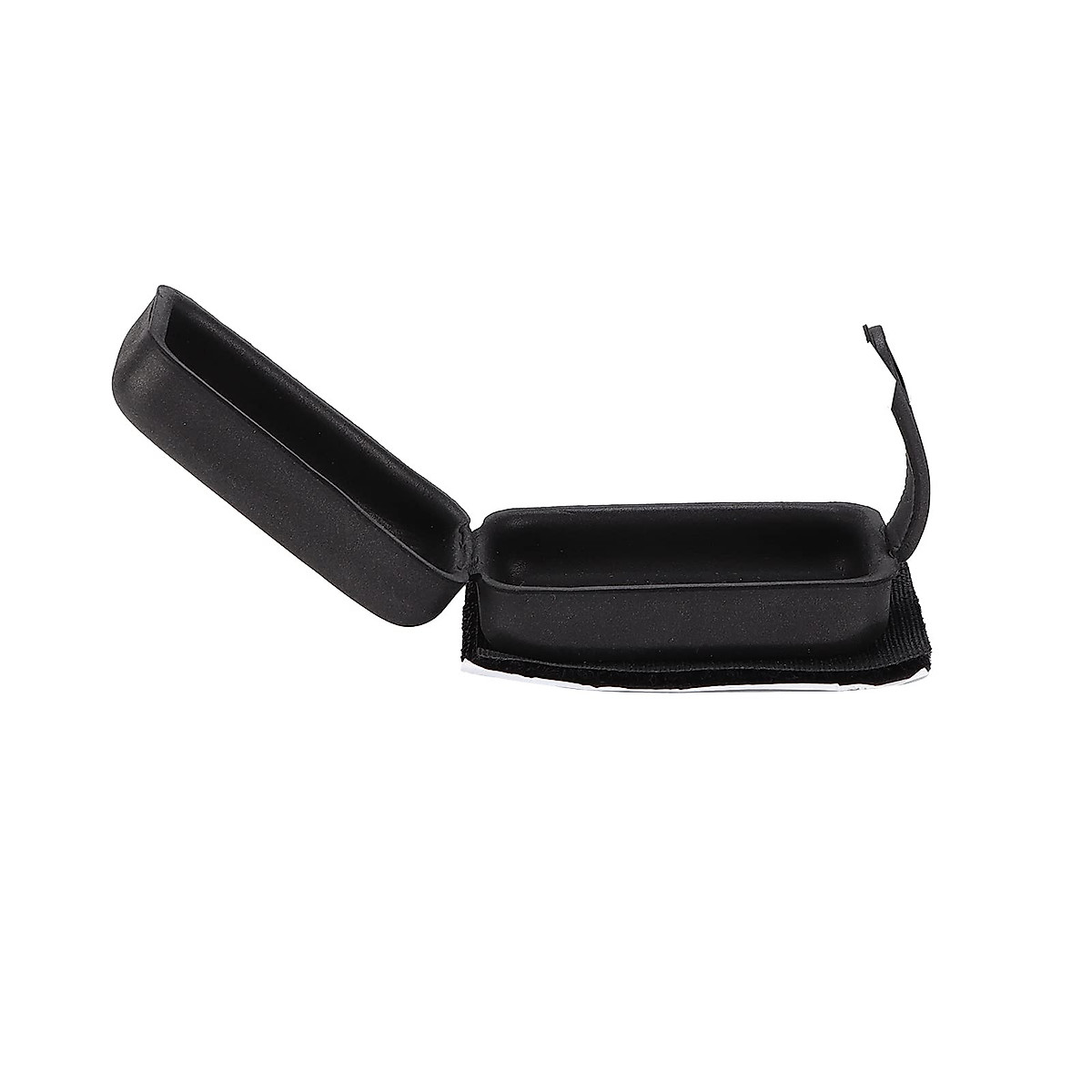 Acoustic Guitar Battery Pouch Black Pocket Carrying Case Bag Organizer PU Portable Holster Musical Instrument Accessories for Pickup