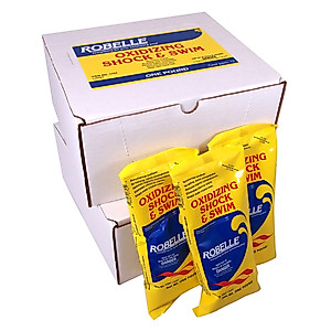 Robelle 1701-24 Non-Chlorine Swimming Pool Shock, 24-Pack