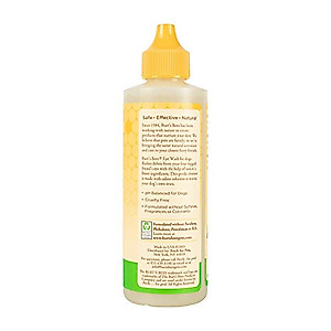 Burt's Bees for Pets Dogs Natural Eye Wash with Saline Solution | Eye Wash Drops for Dogs Or Puppies | Eliminate Dirt and Debris from Dog Eyes with Dog Eye Rinse, 4oz