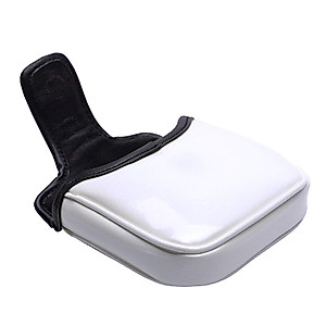 PLUSKER Skull Square Golf Mallet Putter Cover Magnetic Closure Creative White Golf Club Putters Headcover