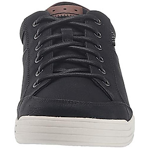 Nunn Bush Men's KORE City Walk Oxford Athletic Style Sneaker Lace Up Shoe Black, 12 W US