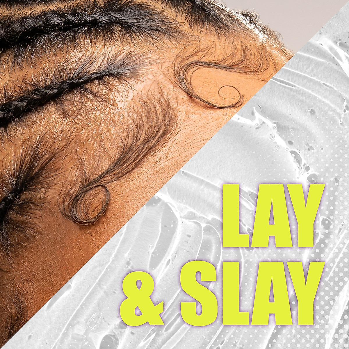 EBIN NEW YORK 24 Hour Edge Tamer - Extreme Firm Hold (4.0oz/ 120ml) - No Flaking, White Residue, Shine and Smooth texture with Argan Oil and Castor Oil