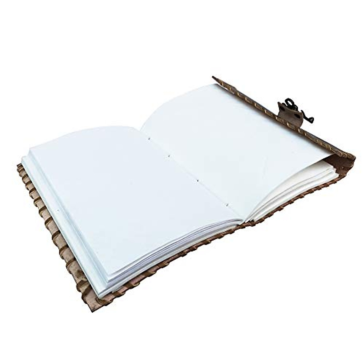 Old Vintage Leather Journal, Leather Journal for Men, Leather Journal for Women, Leather Sketchbook, Leather Notebook, Leather Blank Book (5 x 7 Bird Emboss Journal)