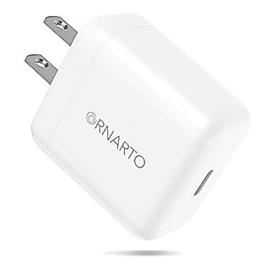 ORNARTO USB C Fast Charger 20W, iPhone 14 Charger Wall Charger Power Adapter PD Charger Block for iPhone 14/13/12/11/SE, AirPods, Pixel, Galaxy S22/S21, iPad Pro/Mini/Air