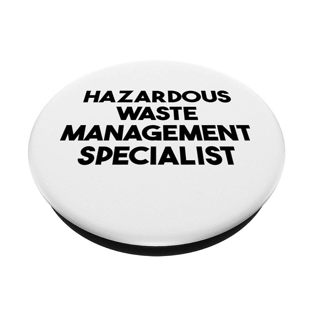 Hazardous Waste Management Specialist PopSockets Swappable PopGrip
