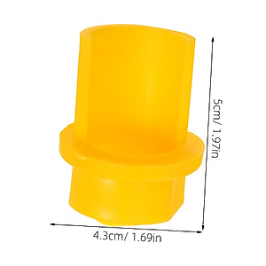 SOLUSTRE 1 Pair Yellow Mop Wringer Down Press Wringer Mop Bucket Wringer Only Mop Strainer Industrial Cleaning Accessories for Commercial Floor Mopping Buckets