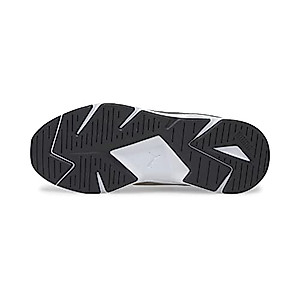 Puma Women's Muse X5 Sneaker, Vaporous Gray White Black, 11