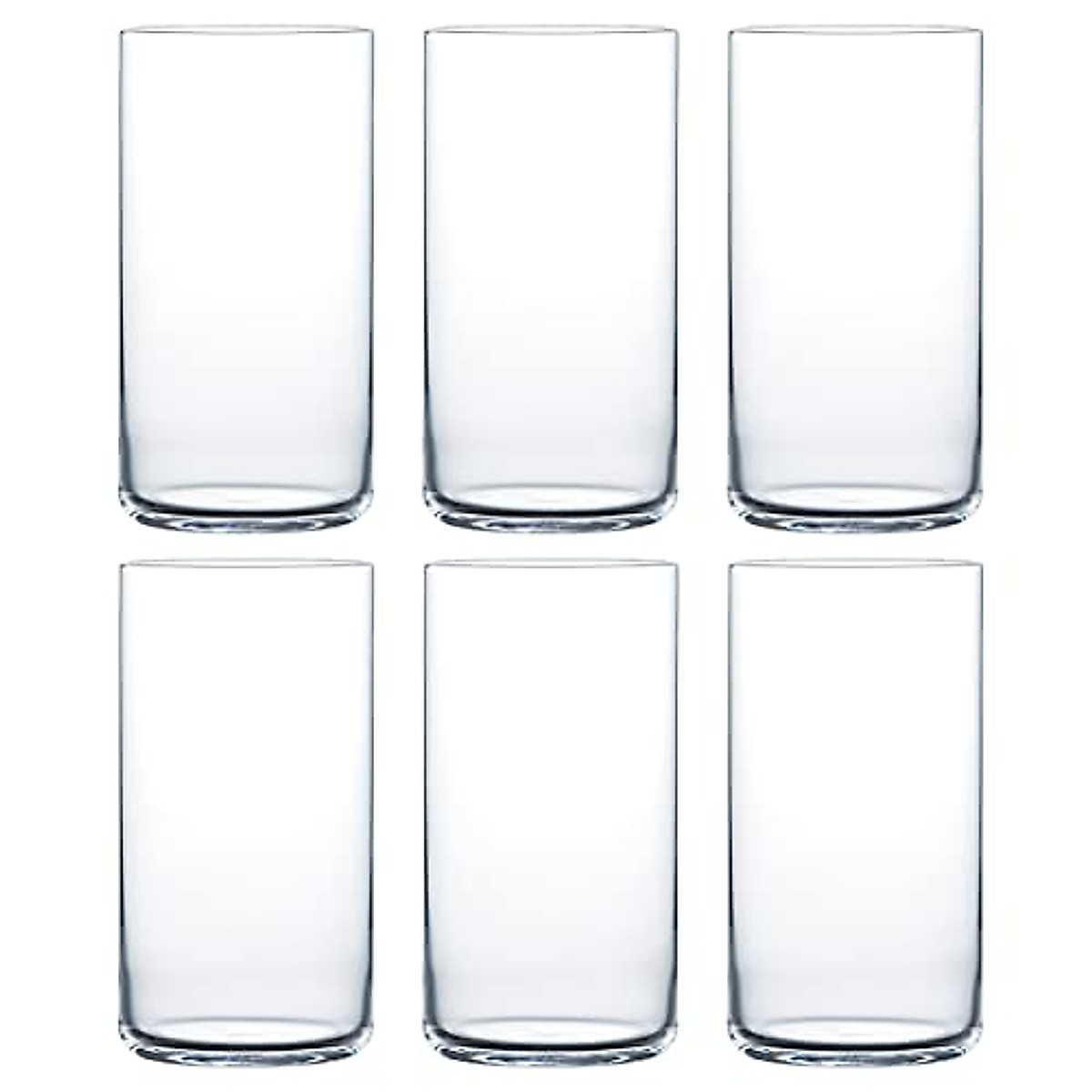 東洋佐々木ガラス Toyo Sasaki Glass USURAI B-09129 Whiskey Glass, Rock Glass, 18.0 fl oz (560 ml), Set of 6, Shatter Resistant, Cup, Made in Japan, Dishwasher Safe