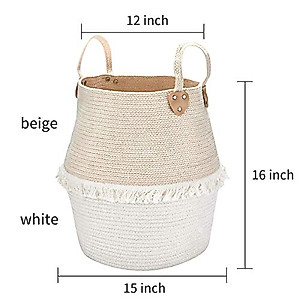 LA JOLIE MUSE Storage Basket Set for Baby Nursery Combination