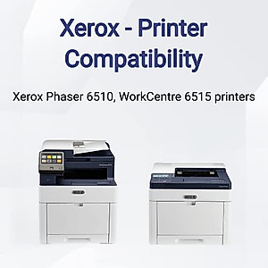 Ampro Reengineered OEM Toner Cartridge - for Xerox Phaser 6510/ Workcentre 6515 Black High-Capacity Toner-Cartridge (5500 Pages) - 106R03480 - Black