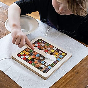 Fat Brain Toys Surprise Ride - Make a Traditional Mosaic Trivet Activity Kit - Ages 5+