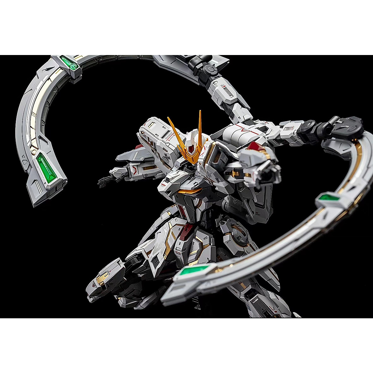 Funtasy Planet Action Figures 1/100 Scale Model Kits for Adults Eternal Star-Glory Assembly Model Mecha Model Kit Articulated Figures Assembled Mode, White, CMLH-01